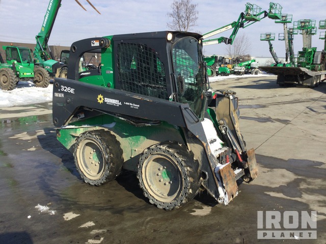 2016 John Deere 326E Two-Speed Skid Steer Loader in Sterling Heights ...
