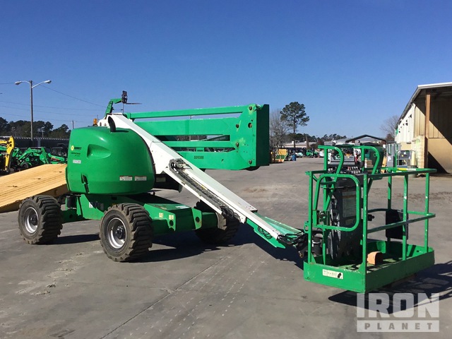 2013 JLG 450A Series II 4WD Dual Fuel Articulating Boom Lift in Myrtle ...
