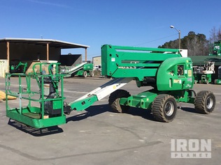 2013 JLG 450A Series II 4WD Dual Fuel Articulating Boom Lift in Myrtle ...