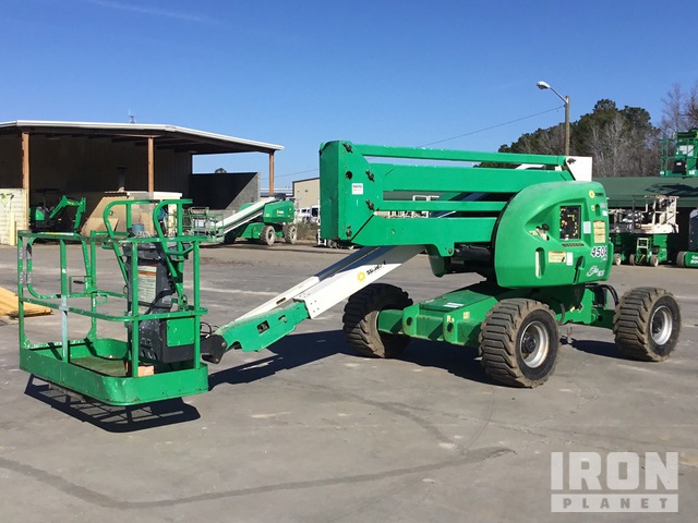 2013 JLG 450A Series II 4WD Dual Fuel Articulating Boom Lift in Myrtle ...