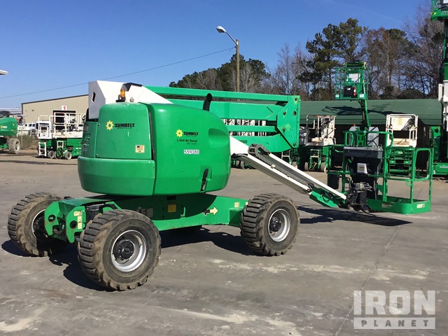 2013 JLG 450A Series II 4WD Dual Fuel Articulating Boom Lift in Myrtle ...
