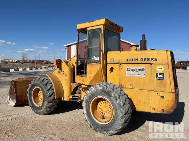 1982 John Deere 544C Wheel Loader in Radium, Kansas, United States ...