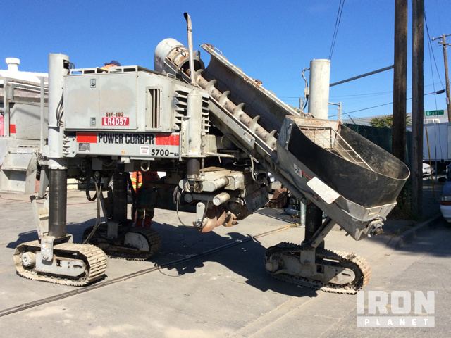 Power Curber 5700B Curb & Gutter Machine in Santa Clara, California ...