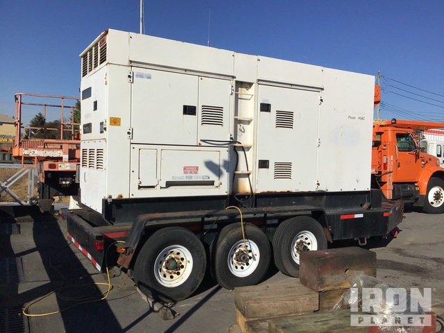 2004 Multiquip Whisperwatt DCA-400SSV 400 kVA Mobile Generator Set in ...