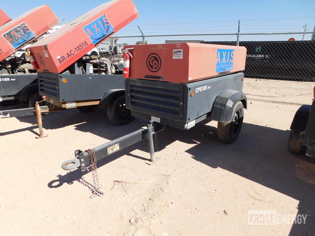 2013 Atlas Copco CPS185 185 cfm Mobile Air Compressor in Midland, Texas ...