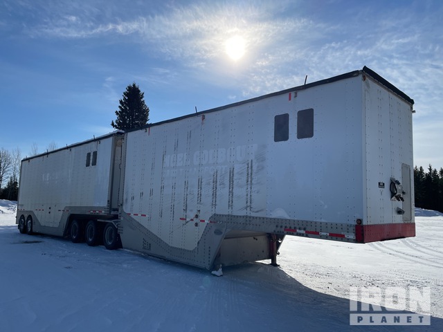 2006 Ty-Crop Open-Top Aluminum Belly Super B-Train Chip Trailer in ...