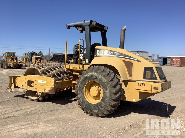 2006 Cat CP563E Padfoot Drum Compactor in Sundown, Texas, United States ...