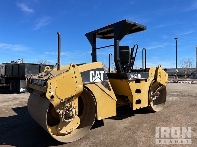 2007 Cat CB-534 Double Drum Roller in Henderson, Colorado, United ...