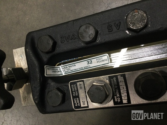 Surplus Jerguson 8-R IW-20 Liquid Level Gage in North Las Vegas, Nevada ...