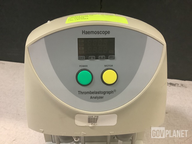 Surplus Haemoscope TEG 5000 Hemostasis Analyzer in North Las Vegas ...