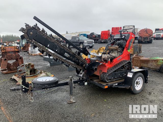 2016 (unverified) Barreto 23RTK Tracked Trencher in Chehalis ...