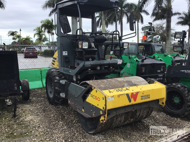 2017 Wacker Neuson RC50 Smooth Drum Compactor in Florida City, Florida ...