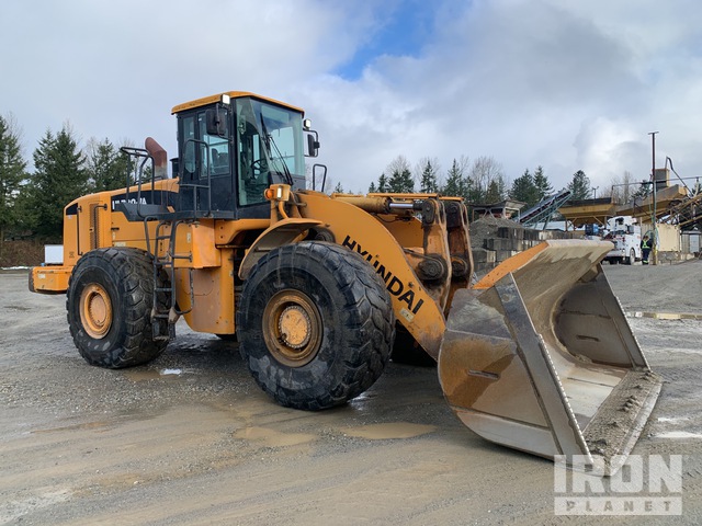 2009 Hyundai HL780-7A Wheel Loader in Sedro Woolley, Washington, United ...