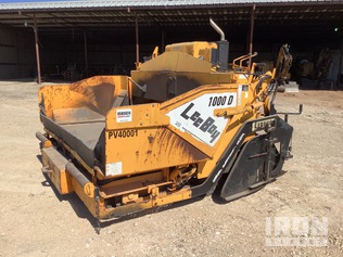 2006 Lee-Boy 1000D Track Asphalt Paver in Lockhart, Texas, United ...