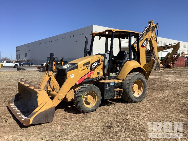 2015 Cat 416F2 4x4 Backhoe Loader, Loader Backhoe