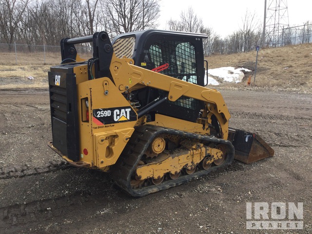 2015 Cat 259D Two-Speed High Flow Compact Track Loader in Grand Rapids ...