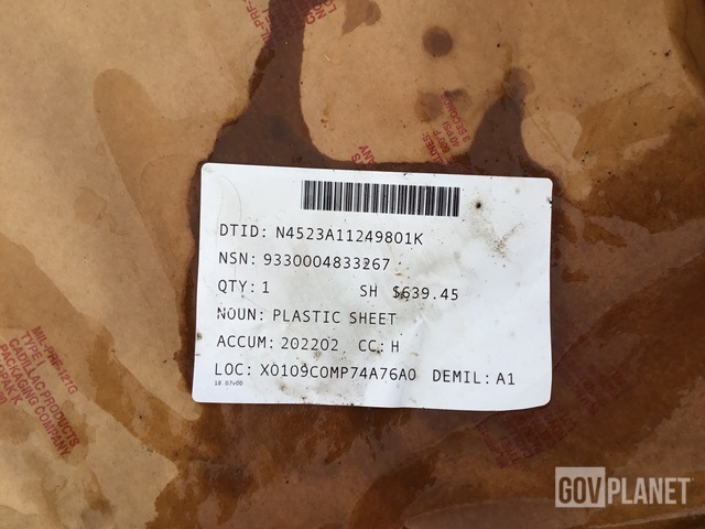 Surplus Spartech Polycast II Acrylic Sheet in Hermiston, Oregon, United ...