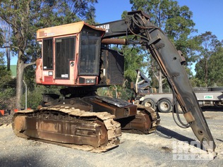 2008 Valmet 445 FXL Leveling Track Feller Buncher in Brisbane ...