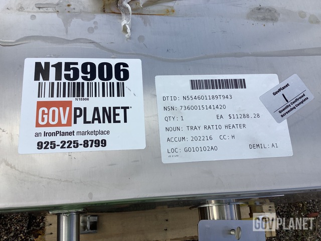 Surplus Babington TRH2000 Tray Ration Heater in Saraland, Alabama ...