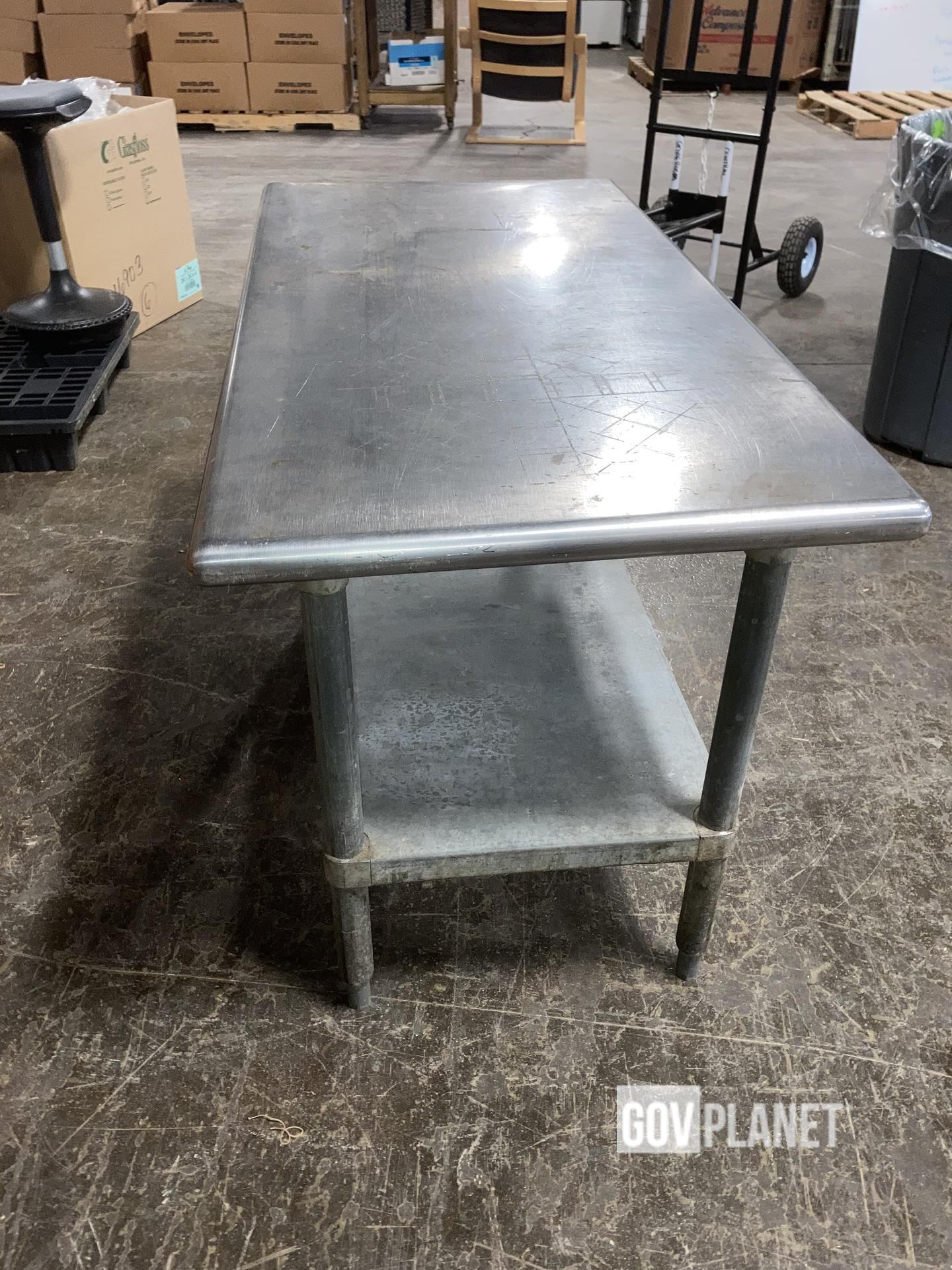 Ss working table second hand store