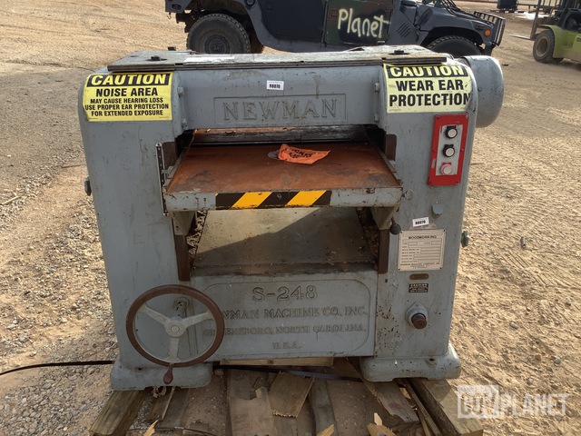 Surplus Newman Machine S248 Woodworking Surfacer Planer in Albany ...