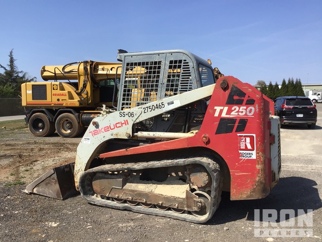 2009 Takeuchi TL250 Compact Track Loader in Huntsville, Alabama, United ...