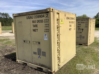 Surplus Advanced Containment Systems FPU-8-2 Storage Container in Lake ...