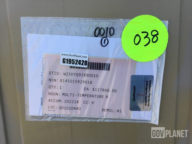 Surplus 20' DRS MTRCS02 Multi-Temp Storage Container in Chambersburg ...