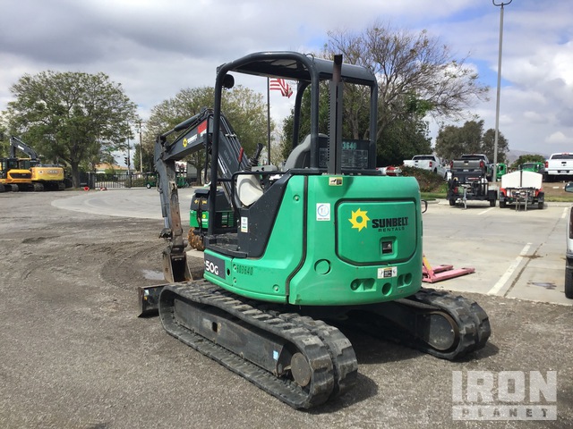 2014 John Deere 50G Mini Excavator in Riverside, California, United ...