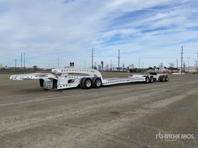 1990 Cozad 80 Ton 9 Axle Removable Gooseneck Lowboy Trailer in Perris ...