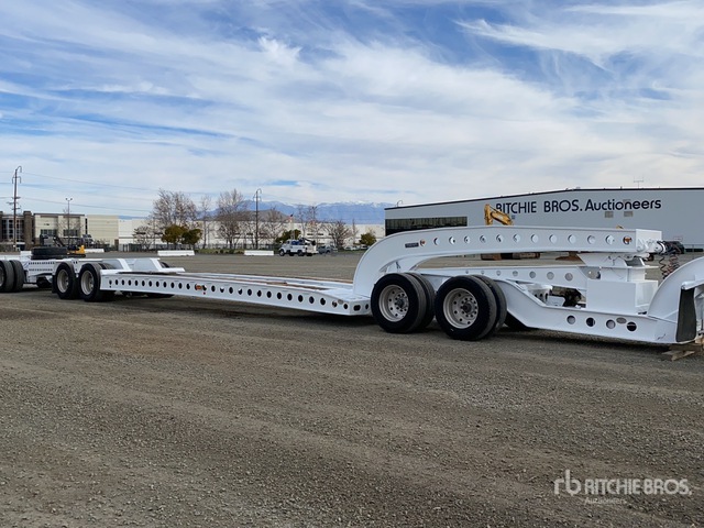 1990 Cozad 80 Ton 9 Axle Removable Gooseneck Lowboy Trailer in Perris ...