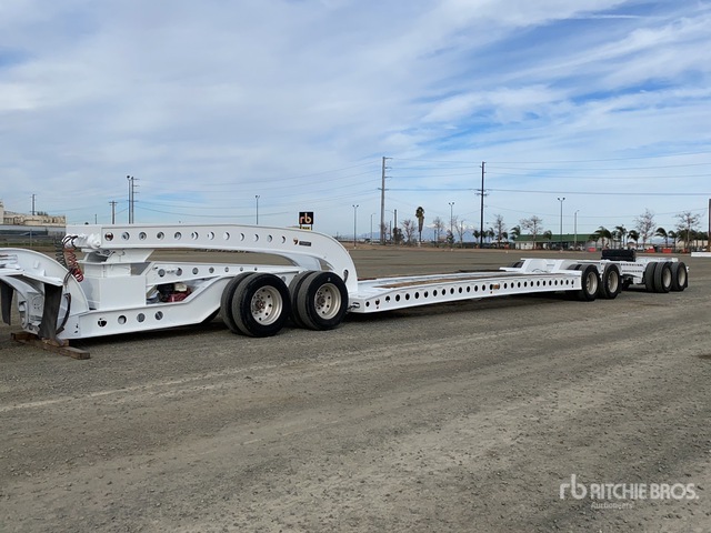 1990 Cozad 80 Ton 9 Axle Removable Gooseneck Lowboy Trailer in Perris ...