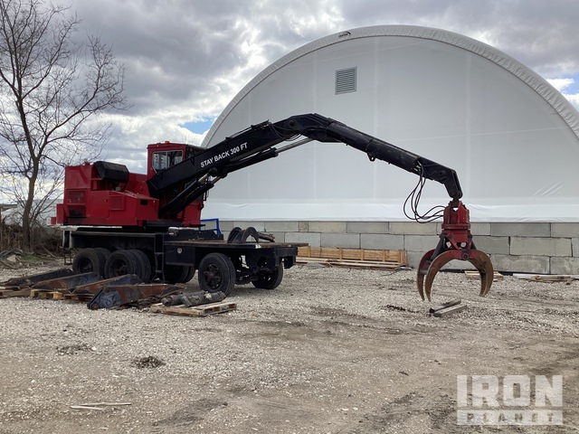 1999 Prentice D410E self propelled Heel Boom Log Loader in St. Louis ...