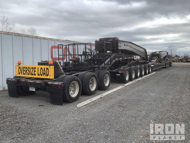 1985 Siebert 80 ton 15 Removable Gooseneck Lowboy Trailer in Atalissa ...