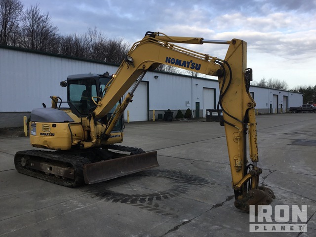2006 Komatsu PC78MR-6 Mini Excavator in Brunswick, Ohio, United States ...