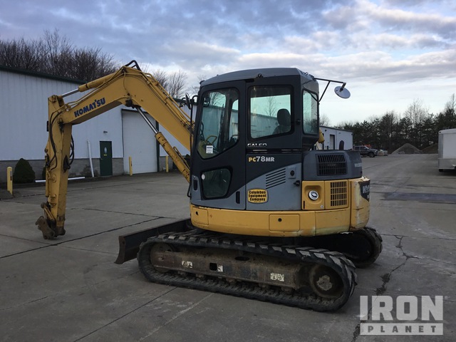 2006 Komatsu PC78MR-6 Mini Excavator in Brunswick, Ohio, United States ...