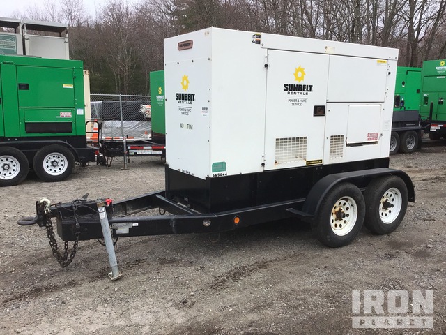 2013 Multiquip DCA-70SSJU4I 70 kVA Mobile Generator Set in Avon ...