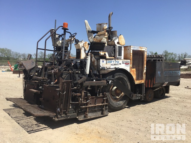 2008 Roadtec RP-170 Wheel Asphalt Paver in Baytown, Texas, United ...