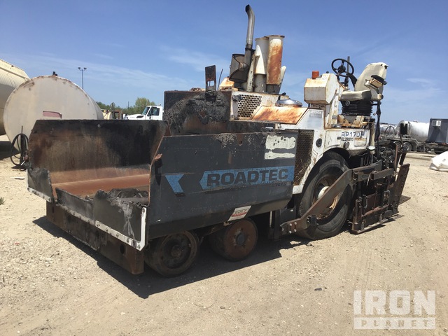 2008 Roadtec RP-170 Wheel Asphalt Paver in Baytown, Texas, United ...