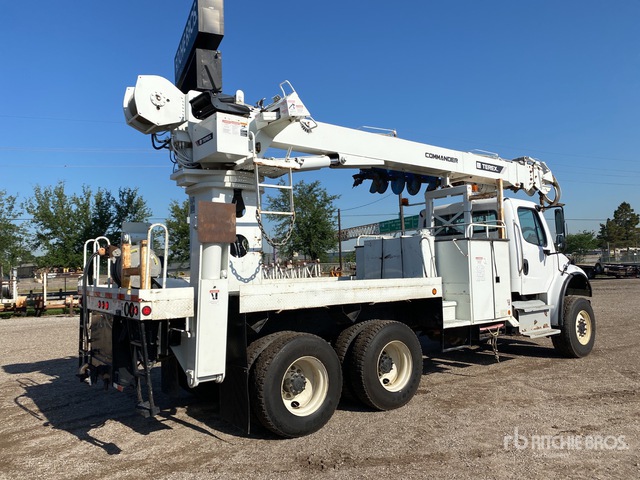 2015 Terex Telelect Commander C6060 on 2016 Freightliner M2 6x6 Digger ...