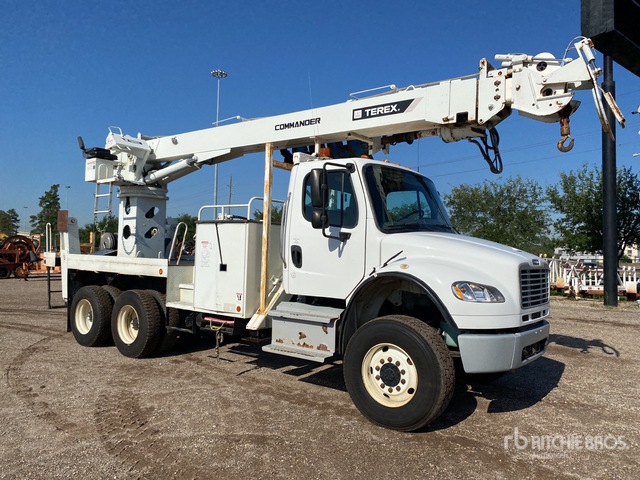 2015 Terex Telelect Commander C6060 on 2016 Freightliner M2 6x6 Digger ...