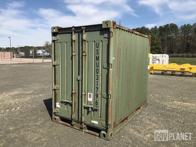 Surplus Charleston Marine CMCI 115A Quadcon Storage Container in Butner ...