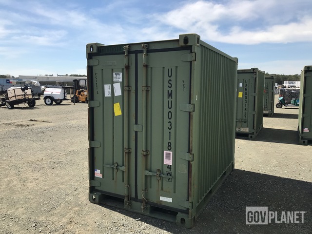 Surplus Charleston Marine CMCI 115A Quadcon Storage Container in Butner ...