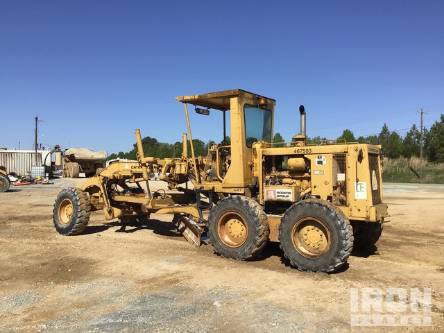 1975 Cat 12G Motor Grader in Tanner, Alabama, United States (IronPlanet ...