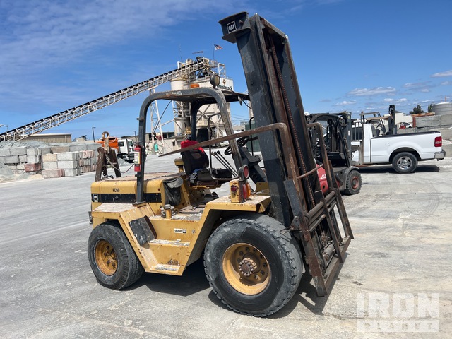 1998 (unverified) Cat RC60T 6000 lb Pneumatic Tire Forklift in Salinas ...