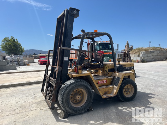 1998 (unverified) Cat RC60T 6000 lb Pneumatic Tire Forklift in Salinas ...