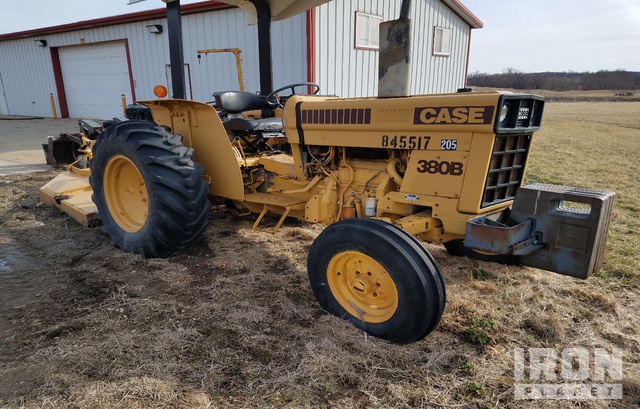 Case 380B 2WD Tractor in Mitchellville, Iowa, United States (IronPlanet ...