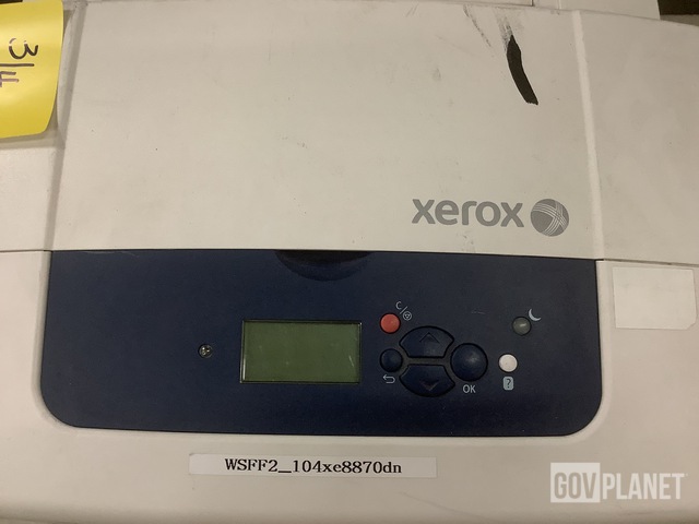 Surplus (4) Xerox ColorQube 8870 Printers in North Las Vegas, Nevada ...