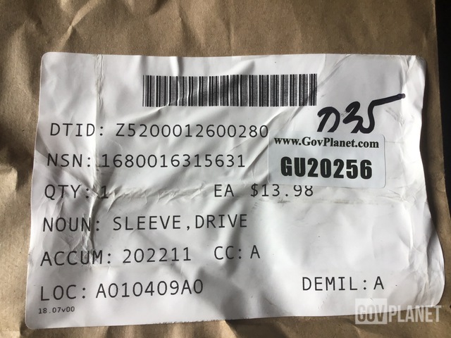 Surplus Quicksilver 835290Q1 Drive Sleeve in Agat, Guam, United States ...