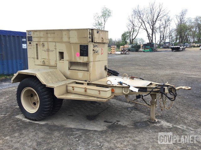 Surplus 1993 Libby MEP-805A 30kW Generator Set in Chambersburg ...